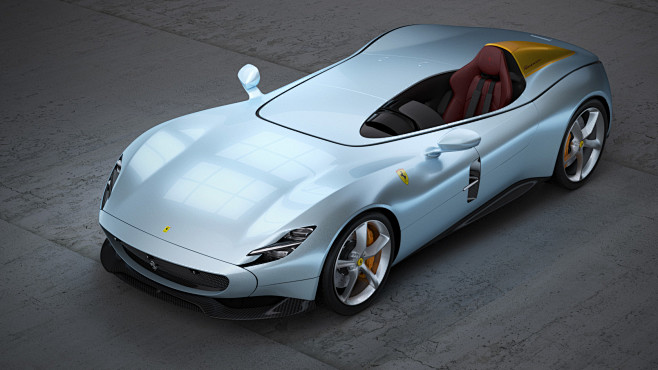 法拉利Monza SP1渲染