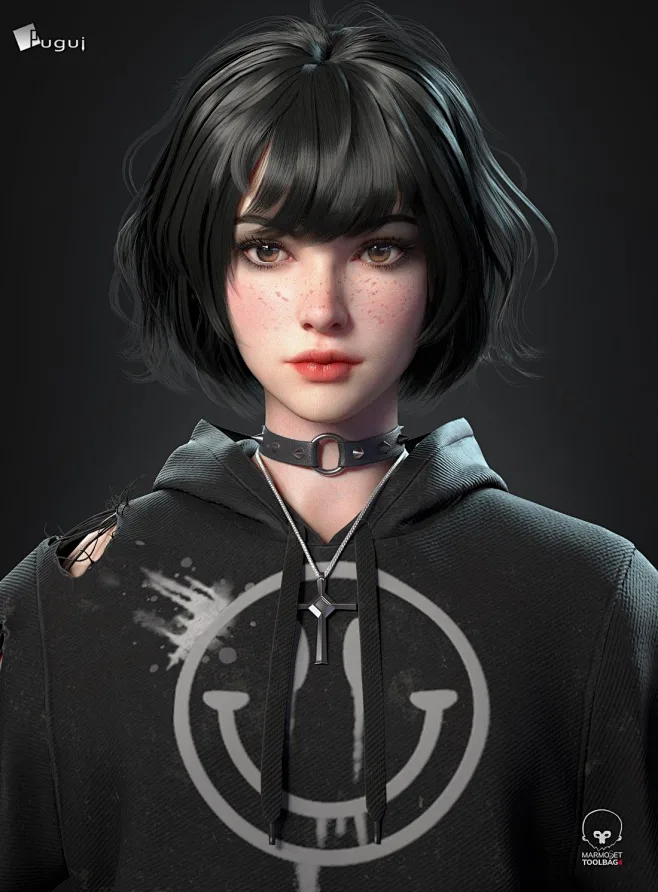 《pugui游戏》次时代角色网络班-袁**同学作品-原创3D角色/装备-3D原创作品,pugui游戏,次时代角色,3D建模,蒲贵,次时代,微元素 - pugui游戏,次时代角色,3D建模,蒲贵 ...