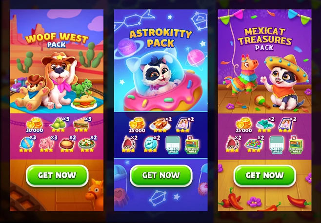 In-Game promo banners-花瓣网