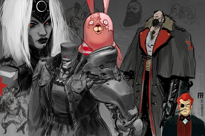 October Sketches-花瓣网