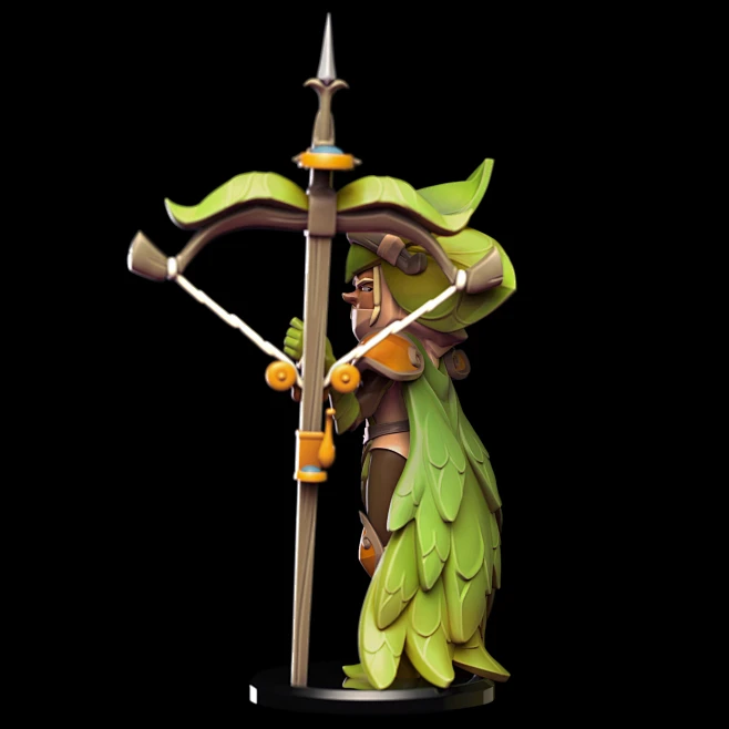 Waven: Cra Sniper, Thomas Choux : Waven figure, concept by Xavier ...