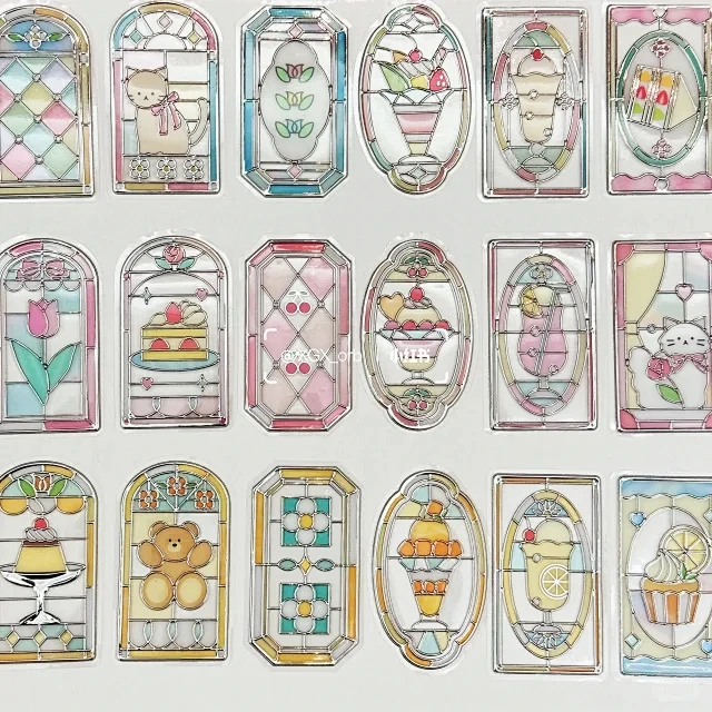花窗贴纸 - 小红书搜索-花瓣网