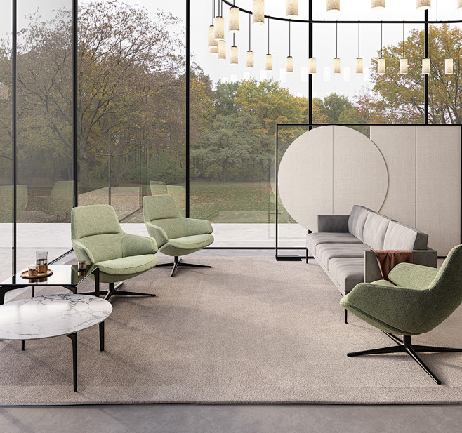 Aston Club Low Back - Arper : A subtle gesture, at home anywhere. With ...