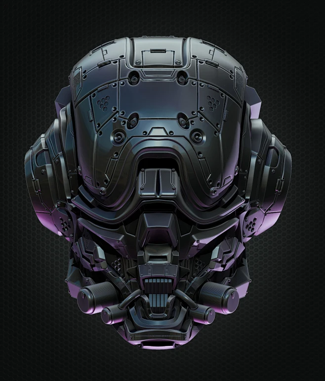 Locust helmet, Mario Doni : This science fiction helmet model was ...