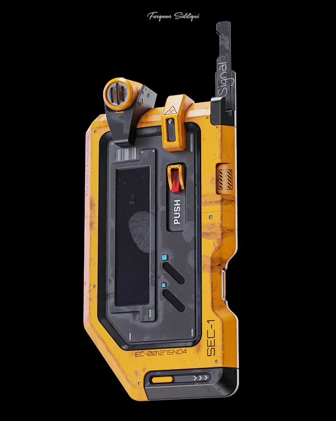 Sci-fi Communication Device 01-花瓣网