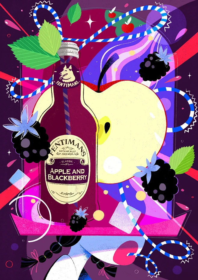 bottle Character design drink Food girls ILLUSTRATION lemonade nature ...
