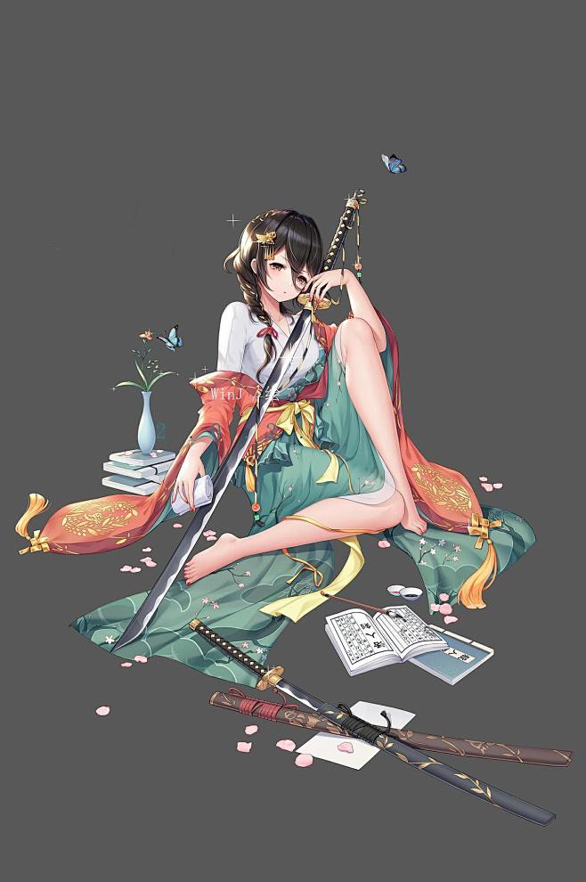 柳生宗矩|插画|游戏原画|WinJ绘