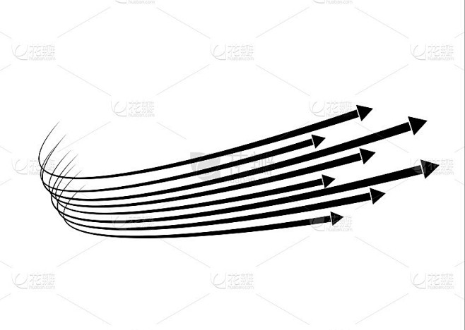 一组隔离的速度线。运动对你设计的影响。透明背景上的黑线。飞行的粒子。矢量插图。运动向前发展