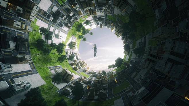Cyberpunk Cyborg cycle earth cycle world cylinder world interstellar ...
