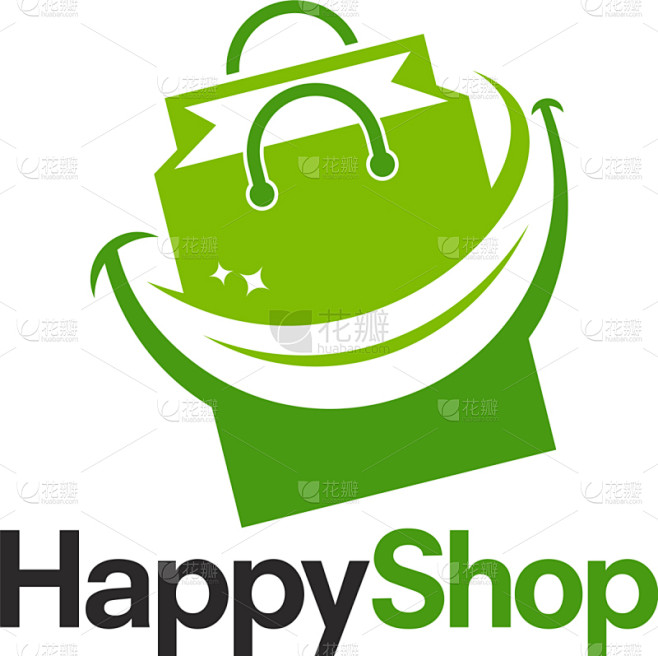 happy shop logo designs fun store logo template