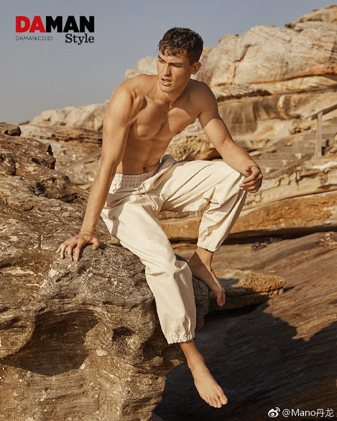 Jason Anthony By Tane Coffin For DAMAN Style Spring/Summer 2019 -花瓣网