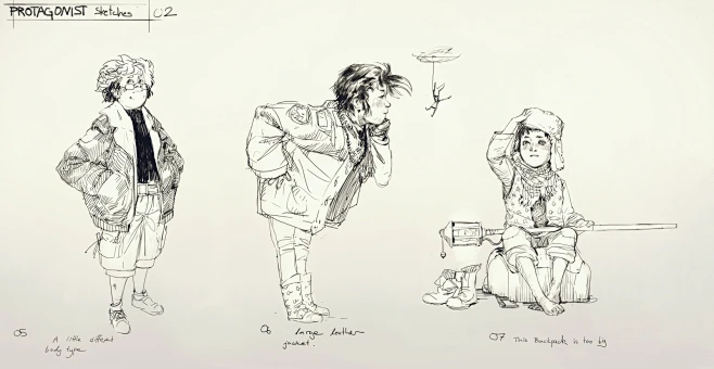 Project Artbook Vis Dev-花瓣网