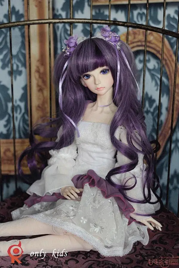 包邮+送礼包【OK】紫藤 Wisteria 1/3 BJD/SD娃娃 女娃 全套-淘宝网-花瓣网