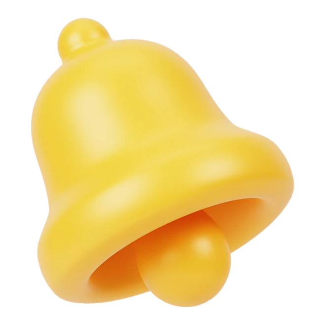 Bell 3D Icon - Free Download Sports & Games 3D Icons | IconScout-花瓣网