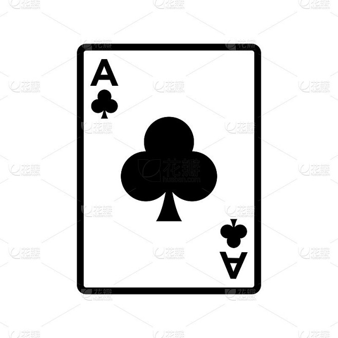 poker card icon vector design template