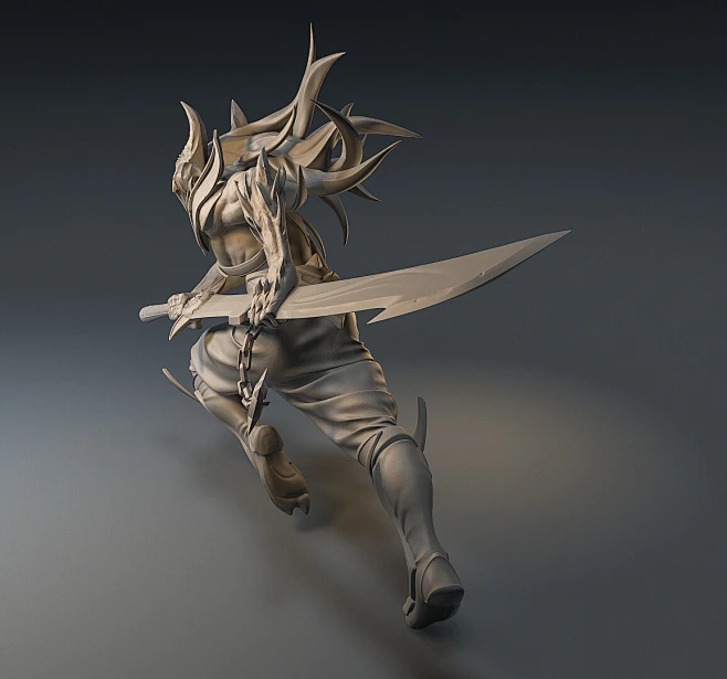 yasuo nightbringer, Yura Egorov : my sculpting practice based on the awesome artwork of Alex ...