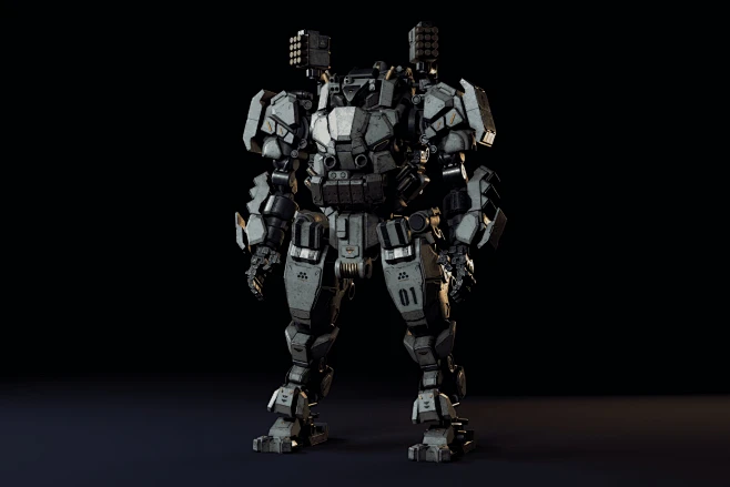 Tyrant Mecha 01 - TTTC Foundational Final Project-花瓣网