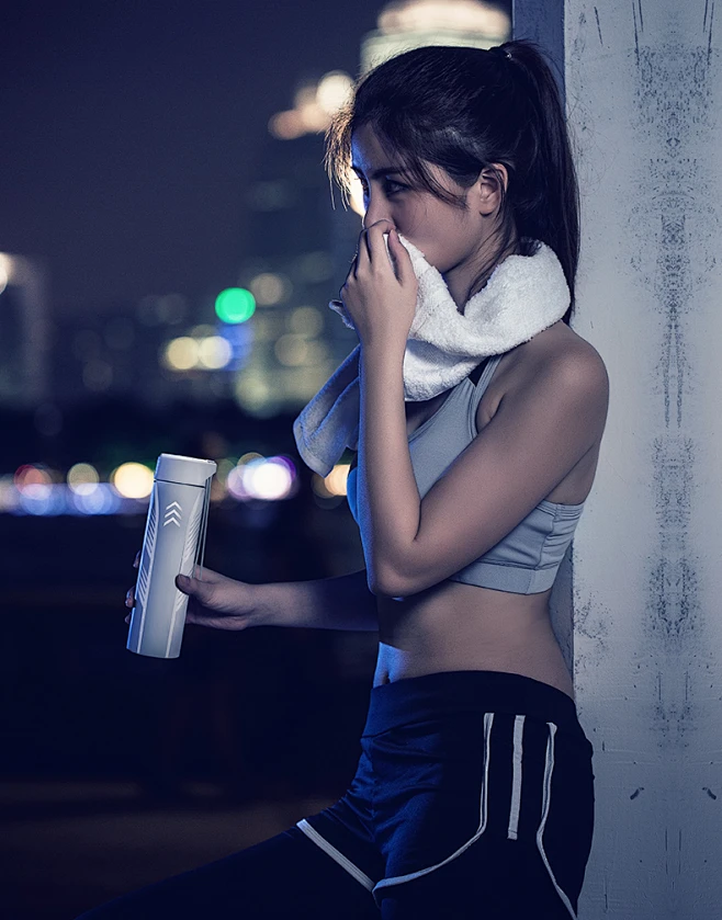 优道/unibott 夜跑带夜光反光不锈钢运动户外便携保温杯健身水杯-tmall.com天猫-花瓣网