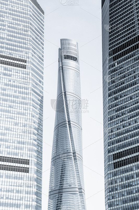 现代,建筑业,陆家嘴,银行,中间部分,高个子,顶部,钢铁,商业金融和工业,豪宅