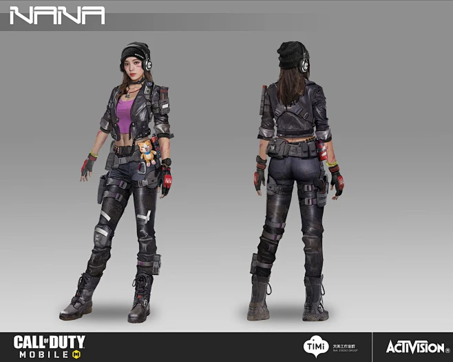 Call of Duty: Mobile-NANA-花瓣网