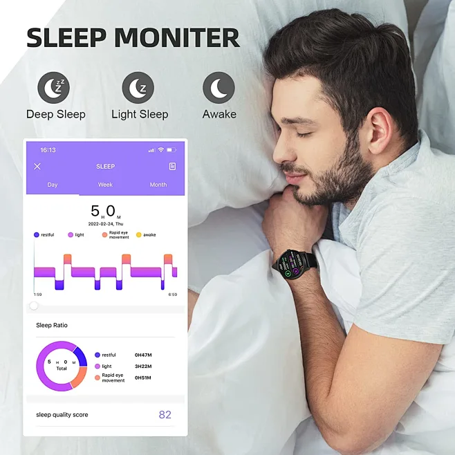 Amazon.com: RIVERSONG Smart Watch for Women, Smartwatch Compatible with ...