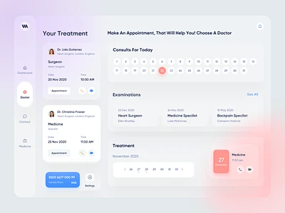 Medical Web App doctor appointment blur blurred background ...