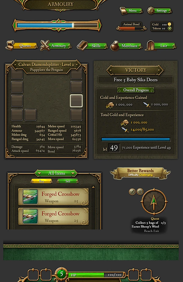 #欧美风ui##复古风ui#-花瓣网