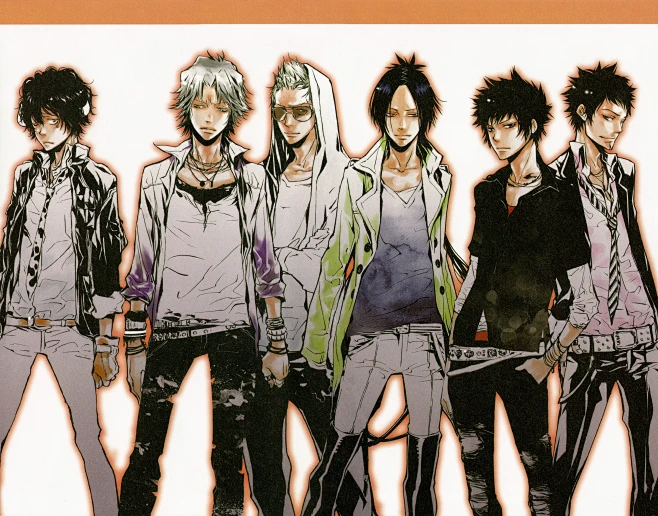 Katekyo Hitman Reborn! Official Visual Book - REBORN Colore ...