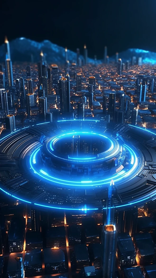 tiffanylopez_A_very_real_circular_arrow_symbol_floats_in_the_ai ...