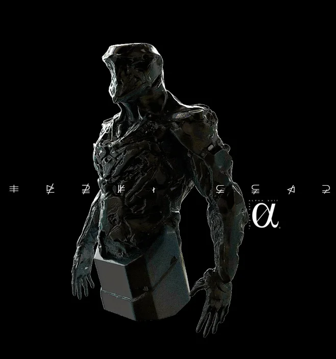 ALPHA UNIT SKETCH-花瓣网