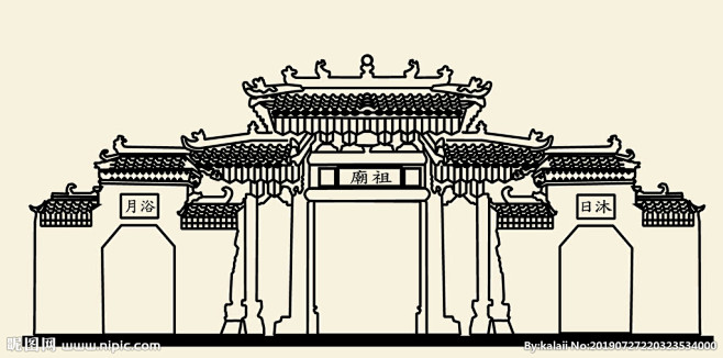 佛山祖庙PNG免抠图