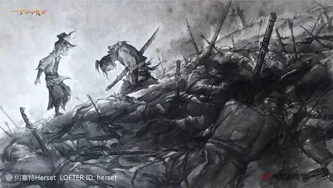 一梦江湖“关山怒”动画原画-何塞特Herset-花瓣网