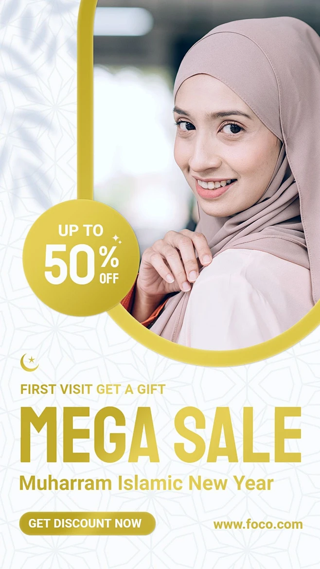 Muharram Islamic New Year Muslim Women's Fashion Discount Promo Sale ...