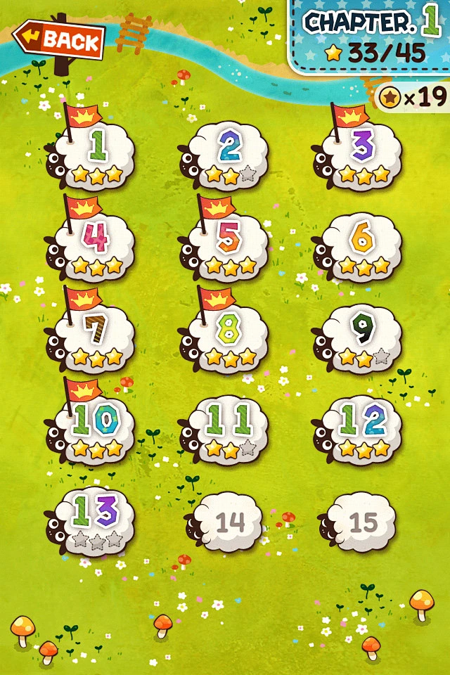 Flick Sheep!手机游戏界面_游戏手机界面_黄蜂网-花瓣网