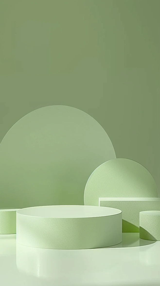 3D render, minimalistic background for product presentation with a ...