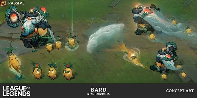 SHAN HAI SCROLLS BARD-花瓣网