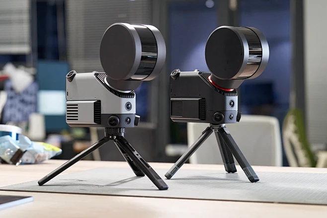 LiDAR scanner camera handheld industrial design concept LeapX-花瓣网