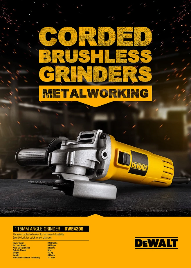 Esmeril Fotografía de producto herramienta photo product tool dewalt ...