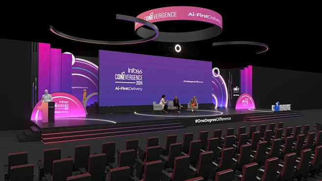 Event Event Design graphic STAGE DESIGN 3D Render visualization 3ds max ...
