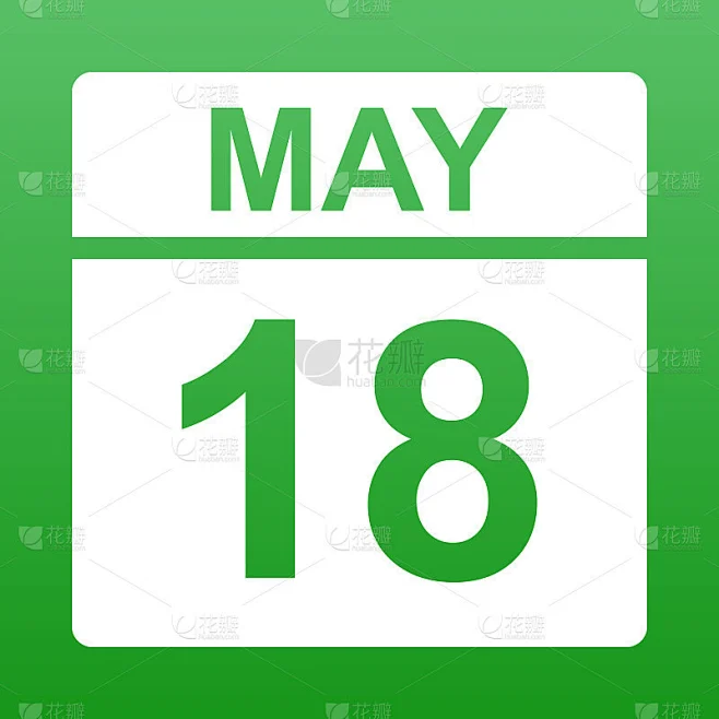 May 18. Day on the calendar.图片_其他图片图片素材-花瓣网