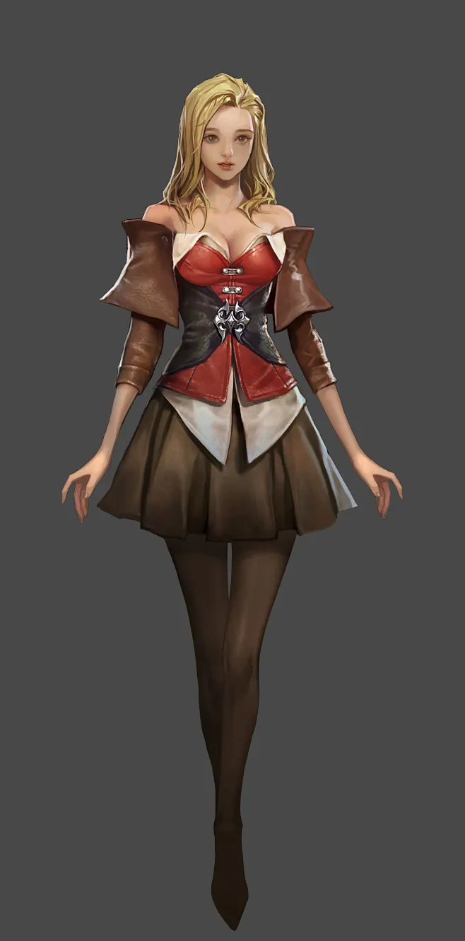 韩国画师Biyo Biyo作品-花瓣网