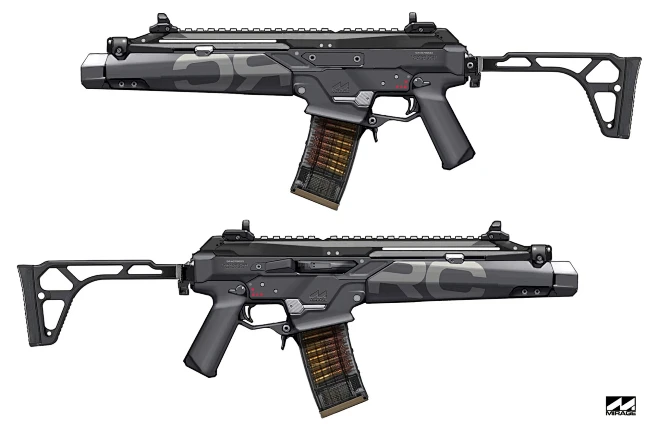 MIRAGE FCR Rifle & SBR-花瓣网