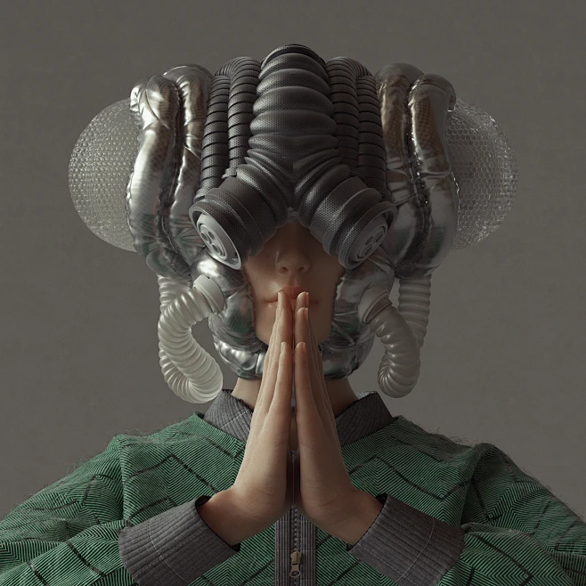 c4d cinema4d Digital Art nft-花瓣网