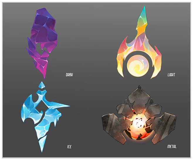 Knights and Summons: Elemental Crystals-花瓣网