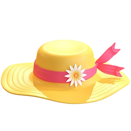 Pamela Hat 3D Illustration