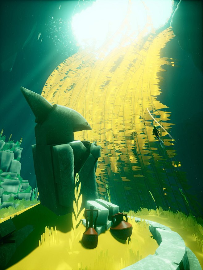 Untitled : ABZÛ - SRWE Hotsampling - Reshade Framework - Duncan Harris ...