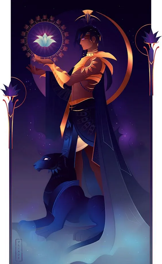 Yliade - Nefertem (Egyptian Gods)-花瓣网