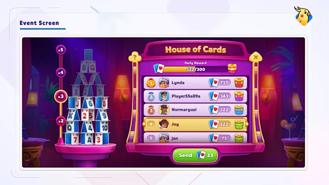 Game Event UI-花瓣网