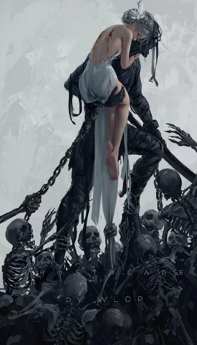 壁纸 画师：wlop-花瓣网