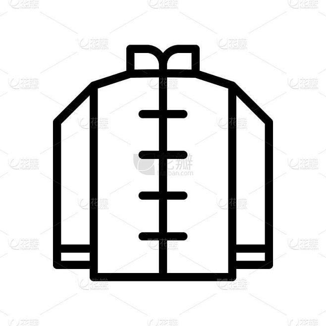 Chinese shirt vector, Chinese New Year related lin